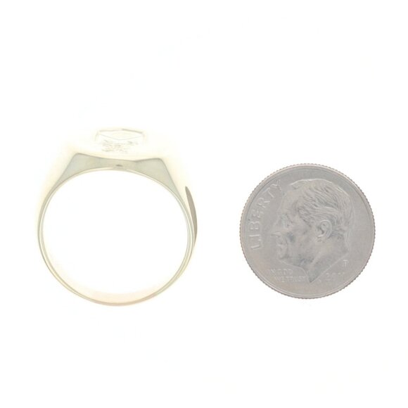 Jewelry | Yellow Gold Coat Of Arms Mens Signet Ring 14k Eagle Stars Crescent Moon Shield | Poshmark